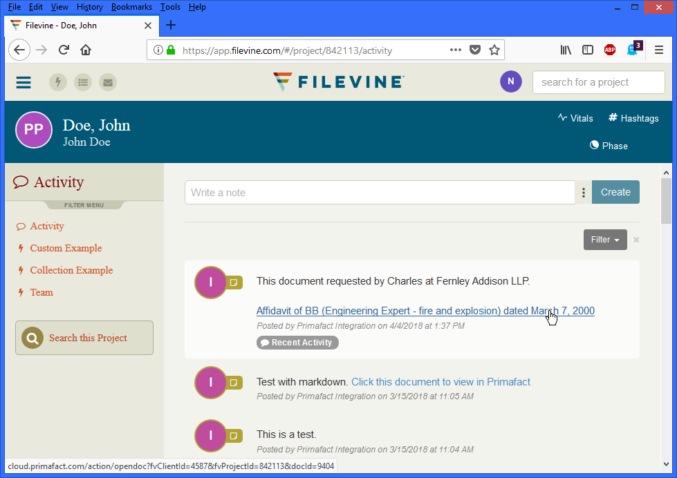 Why We Love Filevine’s Integration with Primafact (And You Should, Too!)