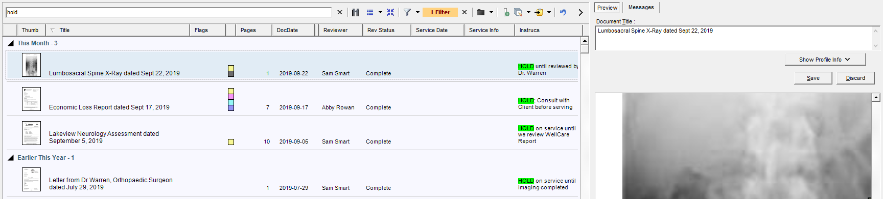 Raise your Profile with Document-Level Status Tracking