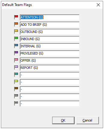 Global Customization - Customizing Team Flag Labels